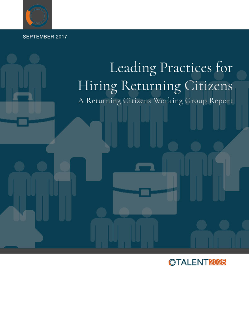 Leading Practices for Hiring Returning Citizens - TalentFirst